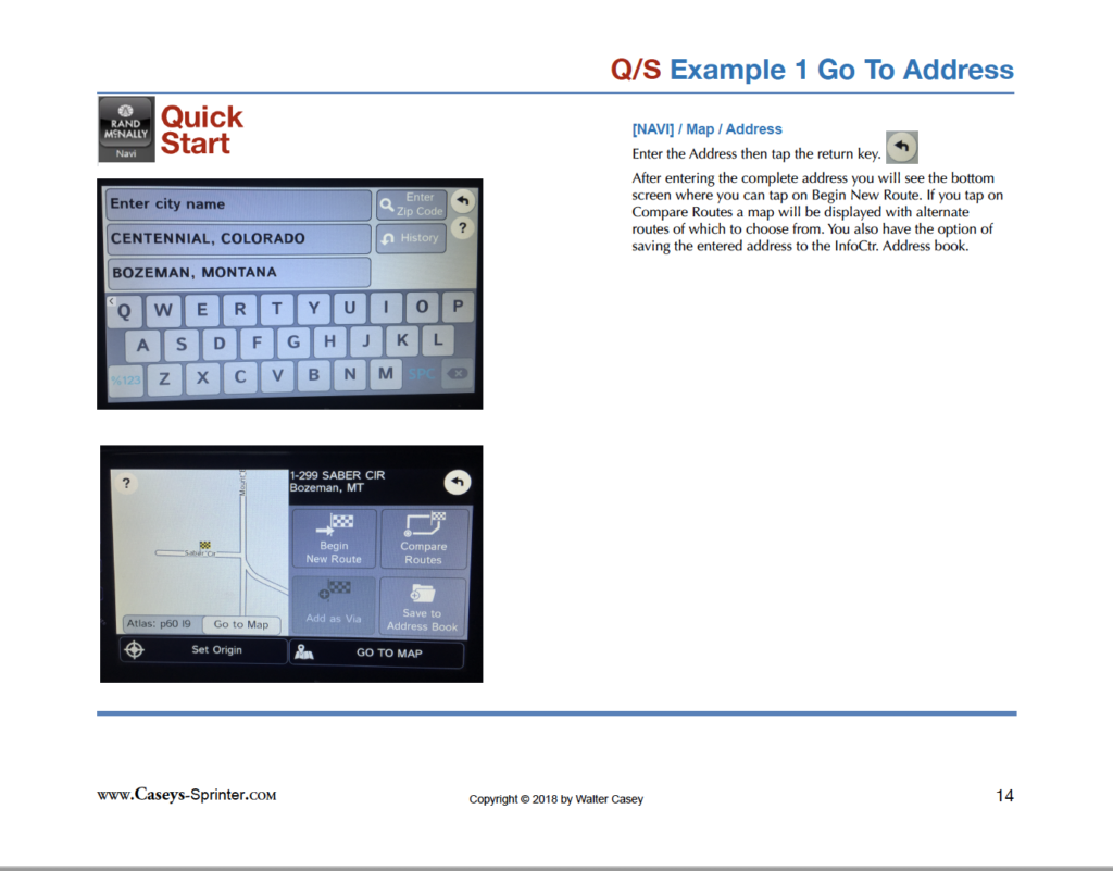 Infotainment Center Tutorial | Mercedes Sprinter Manual
