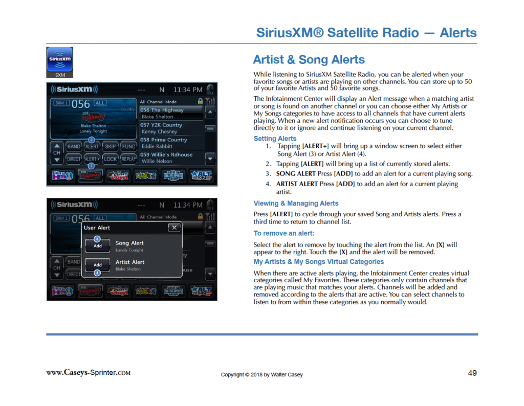 Infotainment Center Tutorial | Mercedes Sprinter Manual